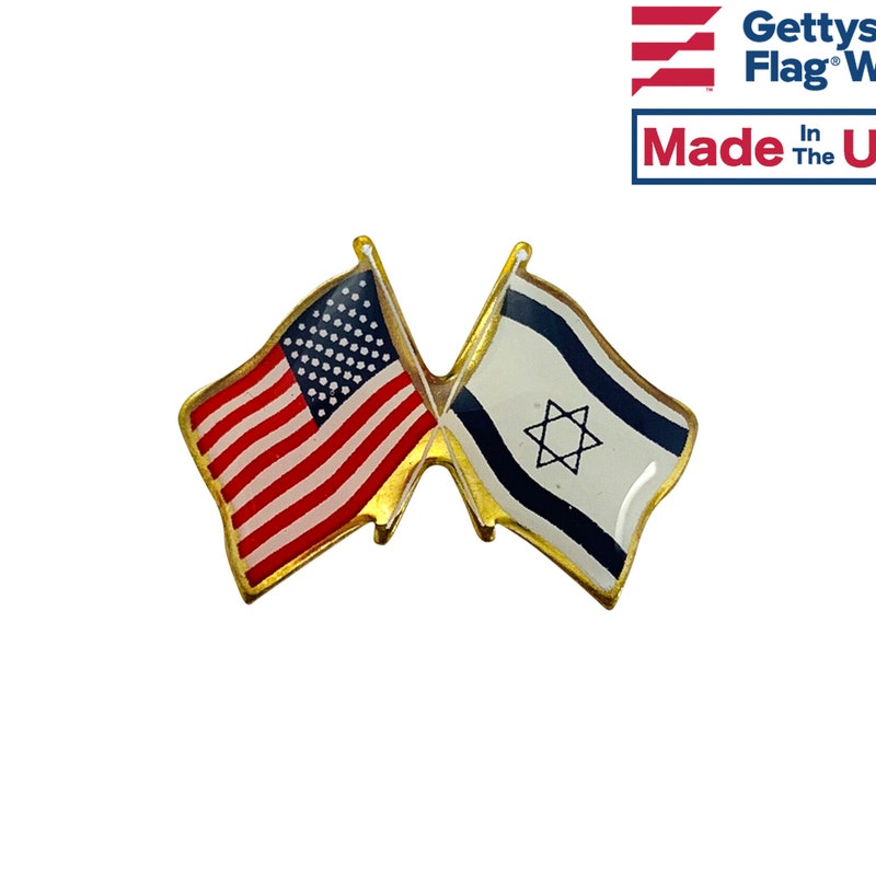 Lapel Pin Israel and Usa - Etsy