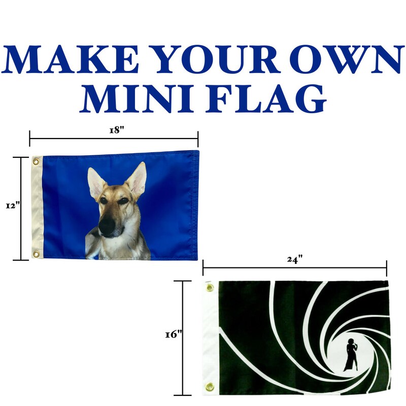 Mini Flag Garland - Etsy