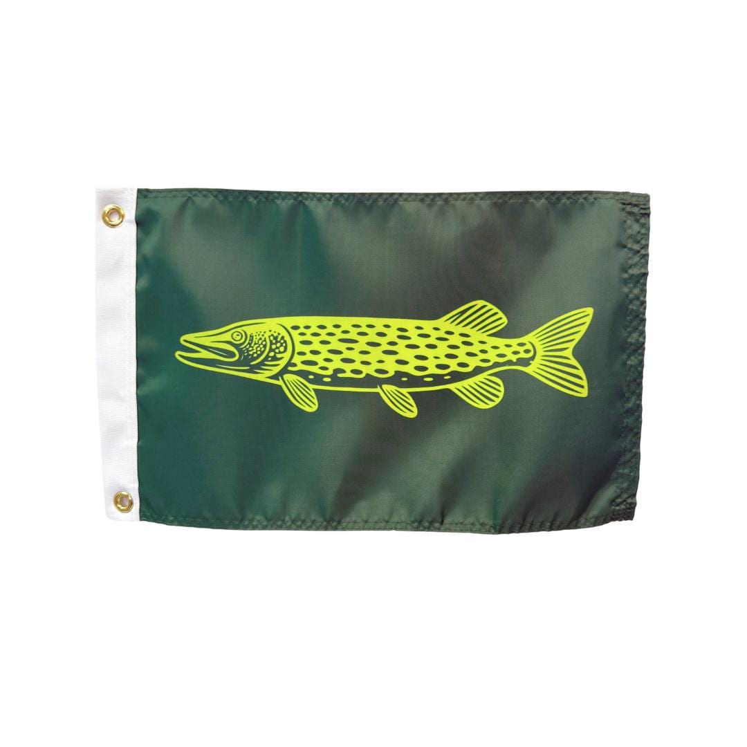 12x18" Northern Pike Fishing Boat Flag: Freshwater Fish Art - Etsy