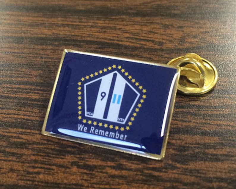 9/11 We Remember Lapel Pin - Made in the USA! - Etsy