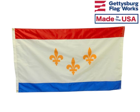 City of New Orleans NOLA Flag Durable All-weather Nylon | Etsy