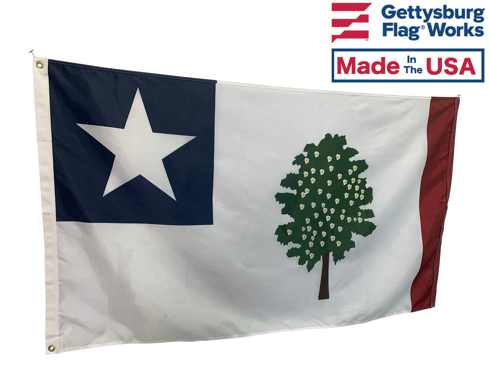 Original Mississippi 1861 Magnolia Flag - Durable All-weather Nylon ...