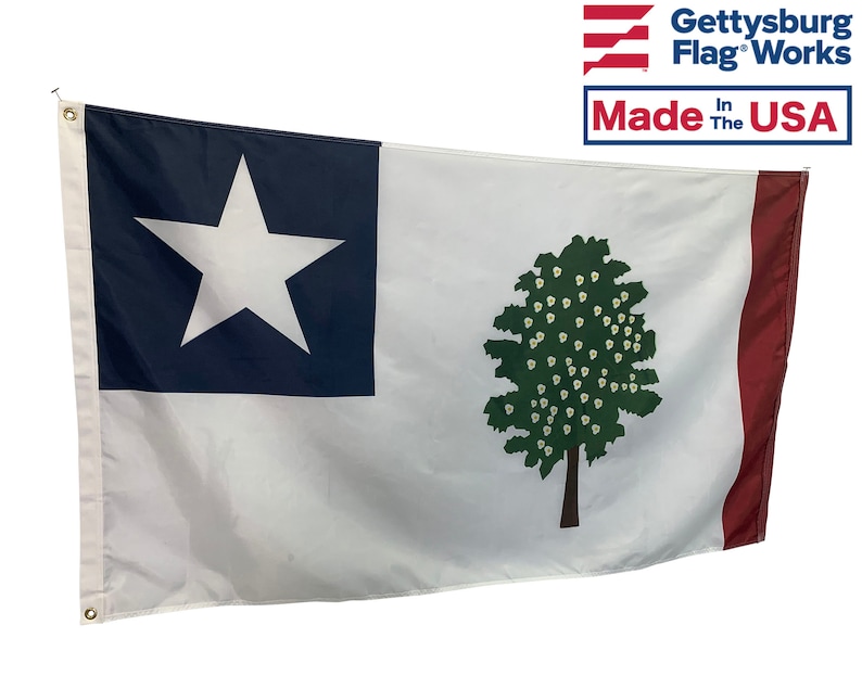 Original Mississippi 1861 Magnolia Flag - Durable All-weather Nylon ...
