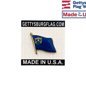 Nevada State Flag Lapel Pin - Made in USA! - Etsy