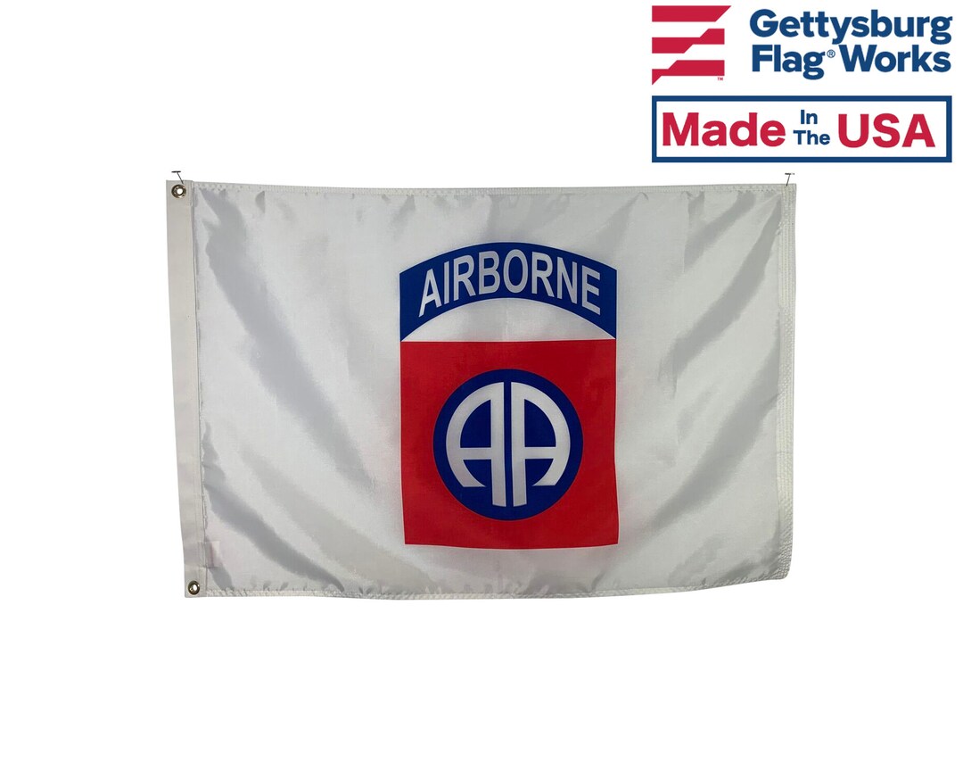 82nd Airborne Division Flag: All-weather Nylon, Made in USA - Etsy
