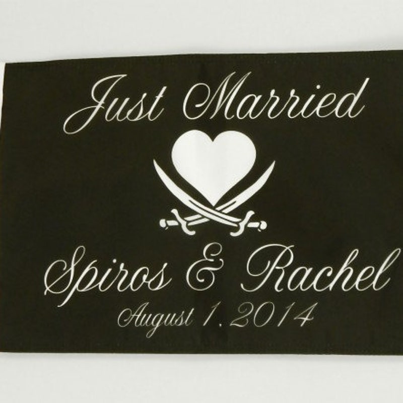 Wedding Flag - Etsy