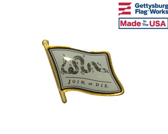 Join or Die Benjamin Franklin Wood Snake Sign Flags Wooden Home Wall ...