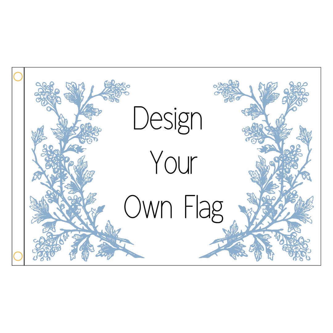 3x5' Fully Custom Flag High Quality Full Color Digital - Etsy
