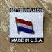 Netherlands Waving Flag Lapel Pin - Made in USA! - Etsy