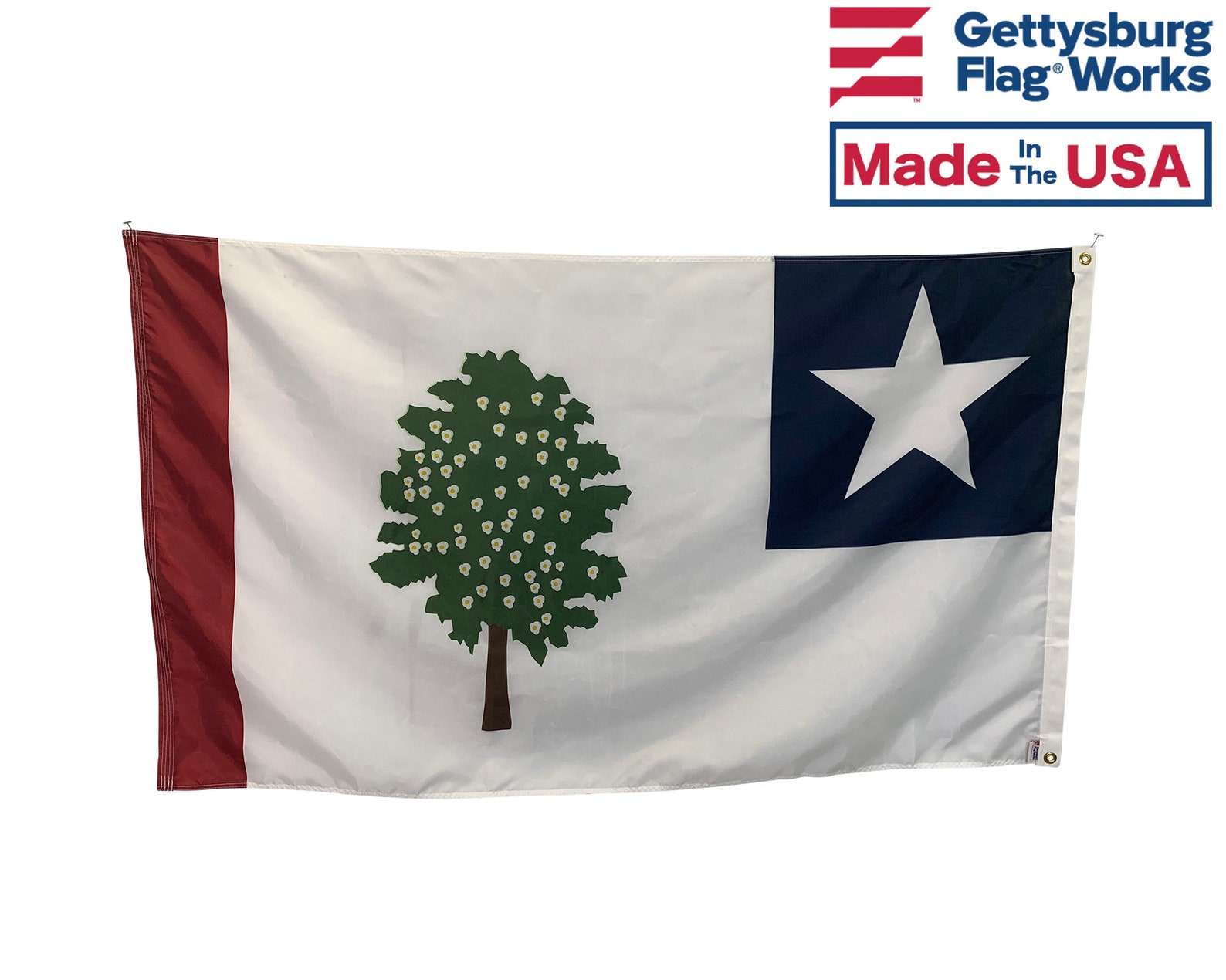 Original Mississippi 1861 Magnolia Flag - Durable All-weather Nylon ...