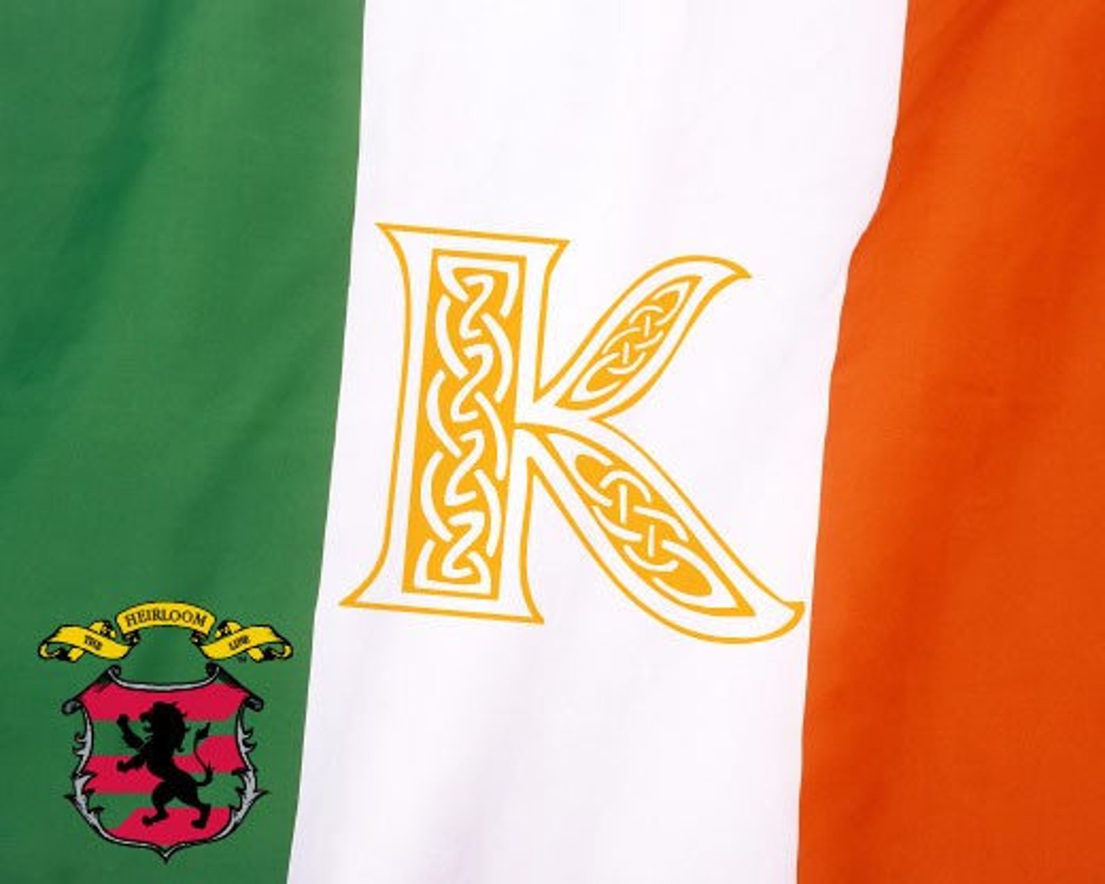 Personalized Outdoor Ireland Flag High Quality All Weather - Etsy