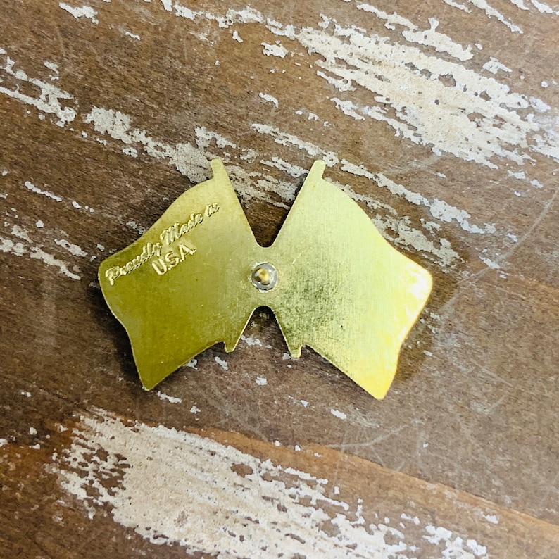 Norway and U.S. Double Waving Crossed Flags Friendship Lapel Pin - Made ...