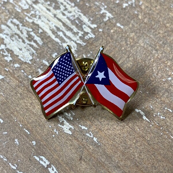 Puerto Rico Pin - Etsy