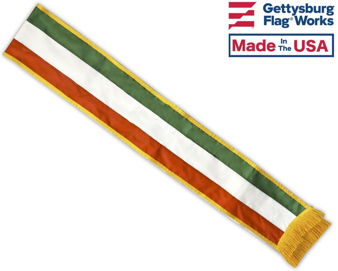Italian Parade Sash - Columbus Day Parade Italy Pride - Made in USA! - Etsy