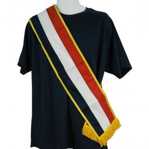 Red White & Blue Parade Sash Perfect for Memorial Day and - Etsy