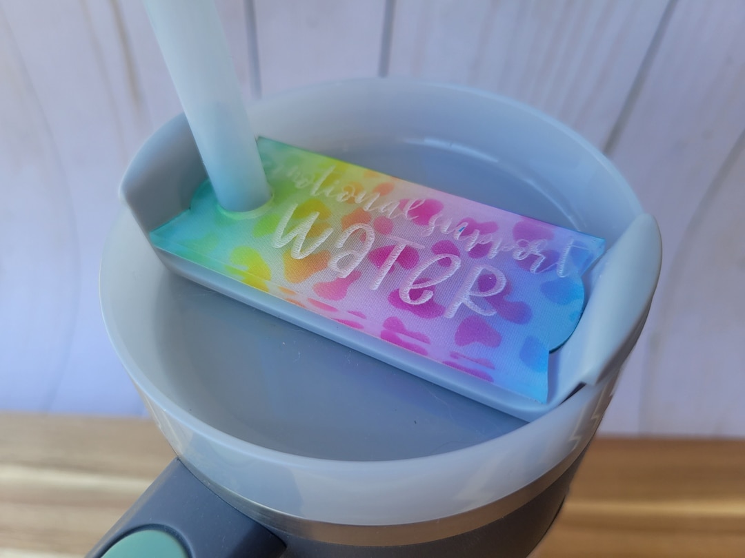 Stanley Tumbler Cup Tag Emotional Support Water - Etsy