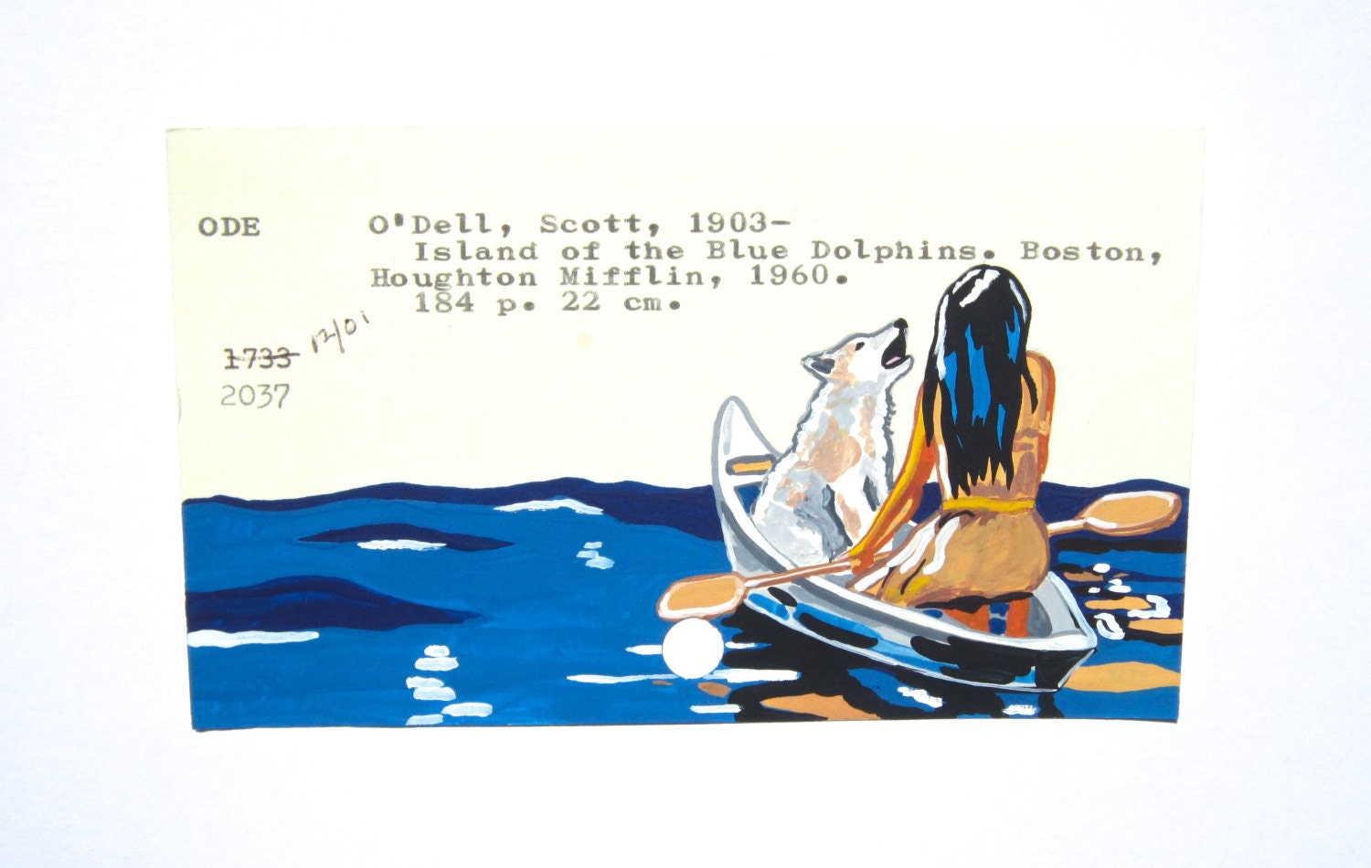 Karana Island Of The Blue Dolphins Drawing