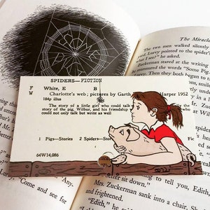 Charlotte's Web by E.B. White - Print of Charlotte the Spider, Wilbur ...