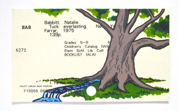 Tuck Everlasting Spring Water Advertisement