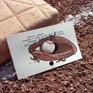 Fences by August Wilson - Print of My Painting on Fences Library Card ...