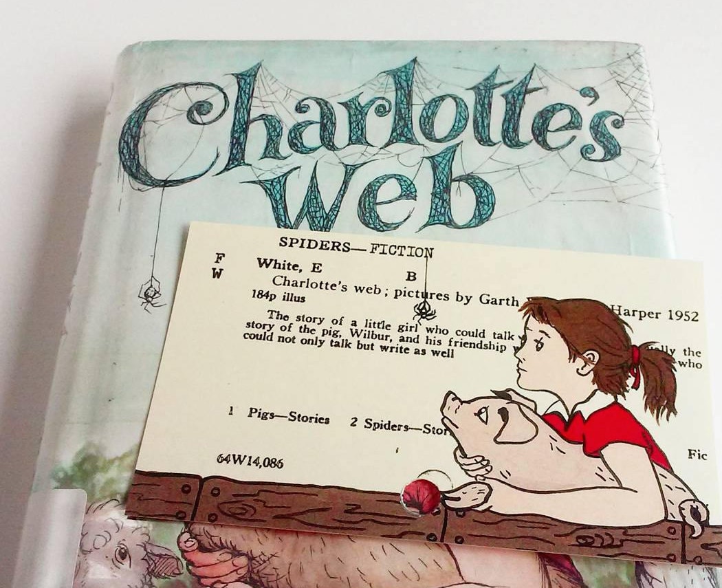 Charlotte's Web by E.B. White - Print of Charlotte the Spider, Wilbur ...