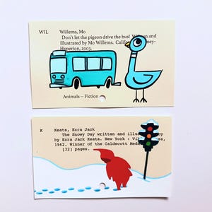 Jenny Linsky Library Card Art - Print of My Painting of Jenny Linsky ...
