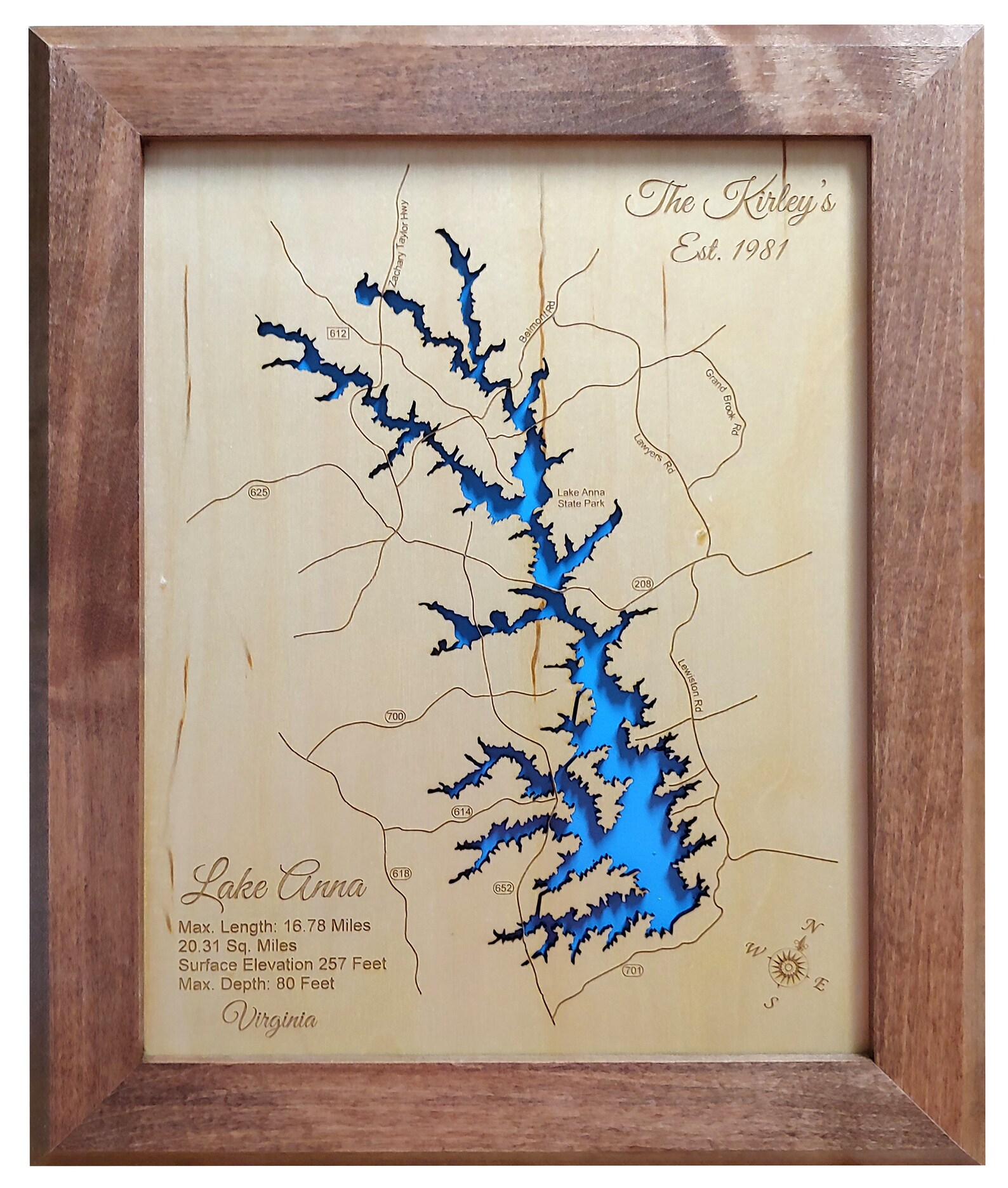 Lake Anna in Spotsylvania, Louisa and Orange Counties, Virginia ...