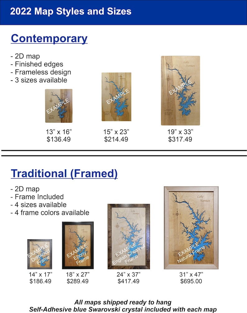 High Rock Lake in Davidson and Rowan Counties North Carolina - Etsy