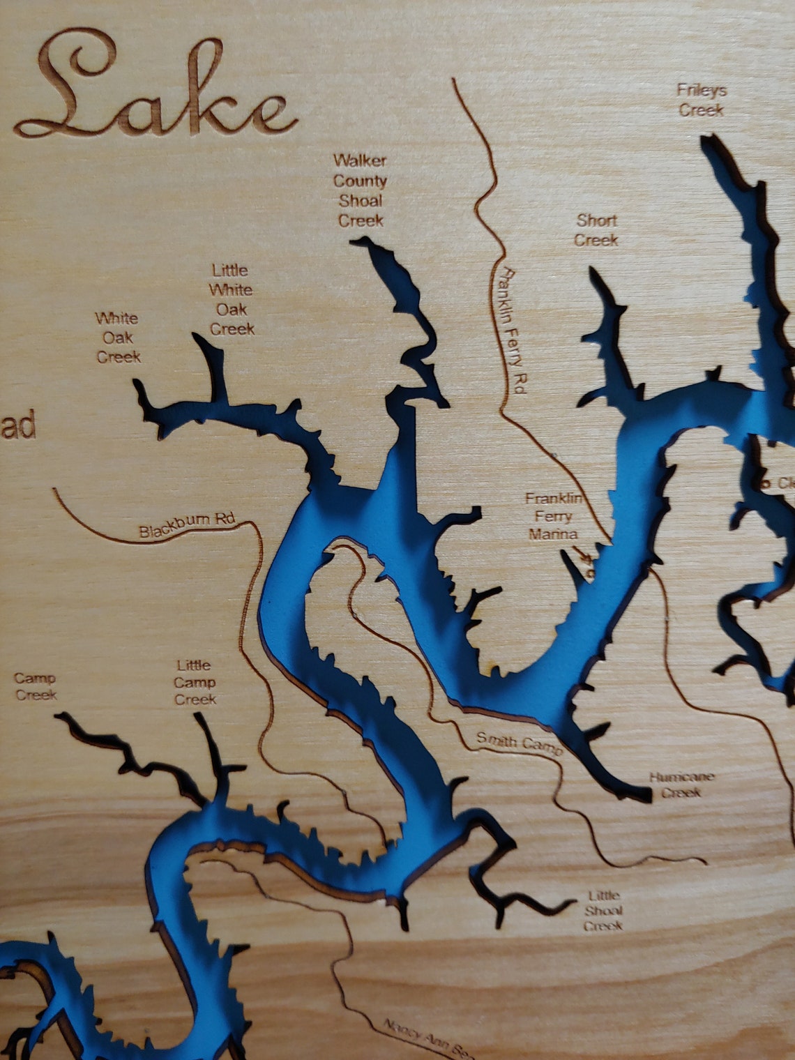 Bankhead Lake in Jefferson Tuscaloosa and Walker Counties | Etsy