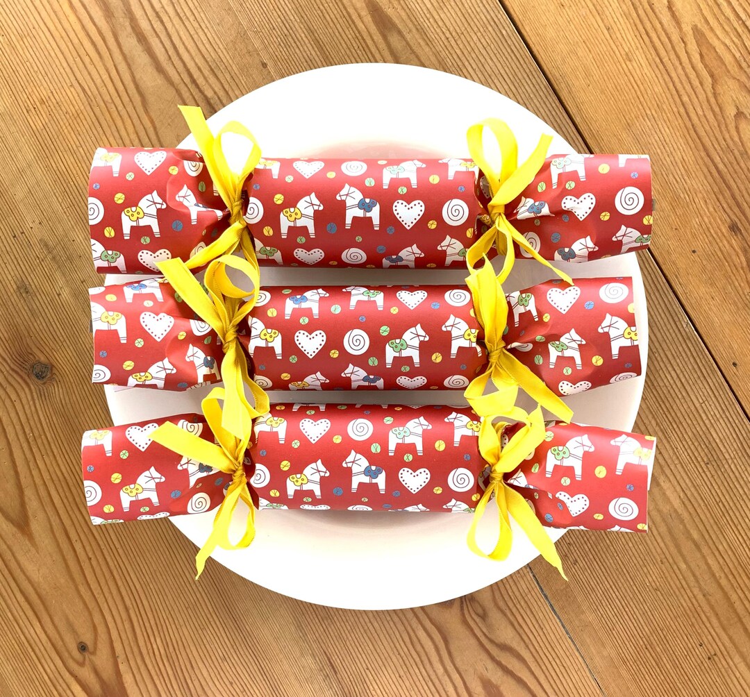 LIMITED EDITION! Scandinavian Party Cracker Set of 6 - Etsy