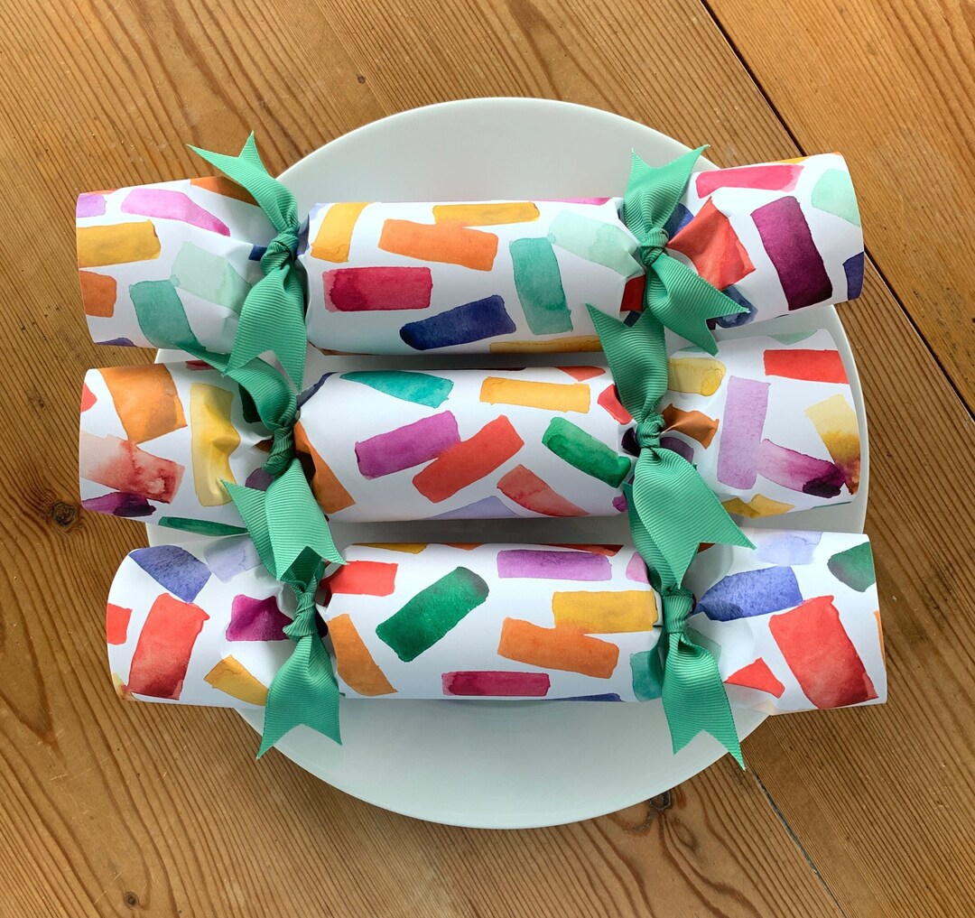NEW! Confetti Party Crackers Set of 6 - Etsy