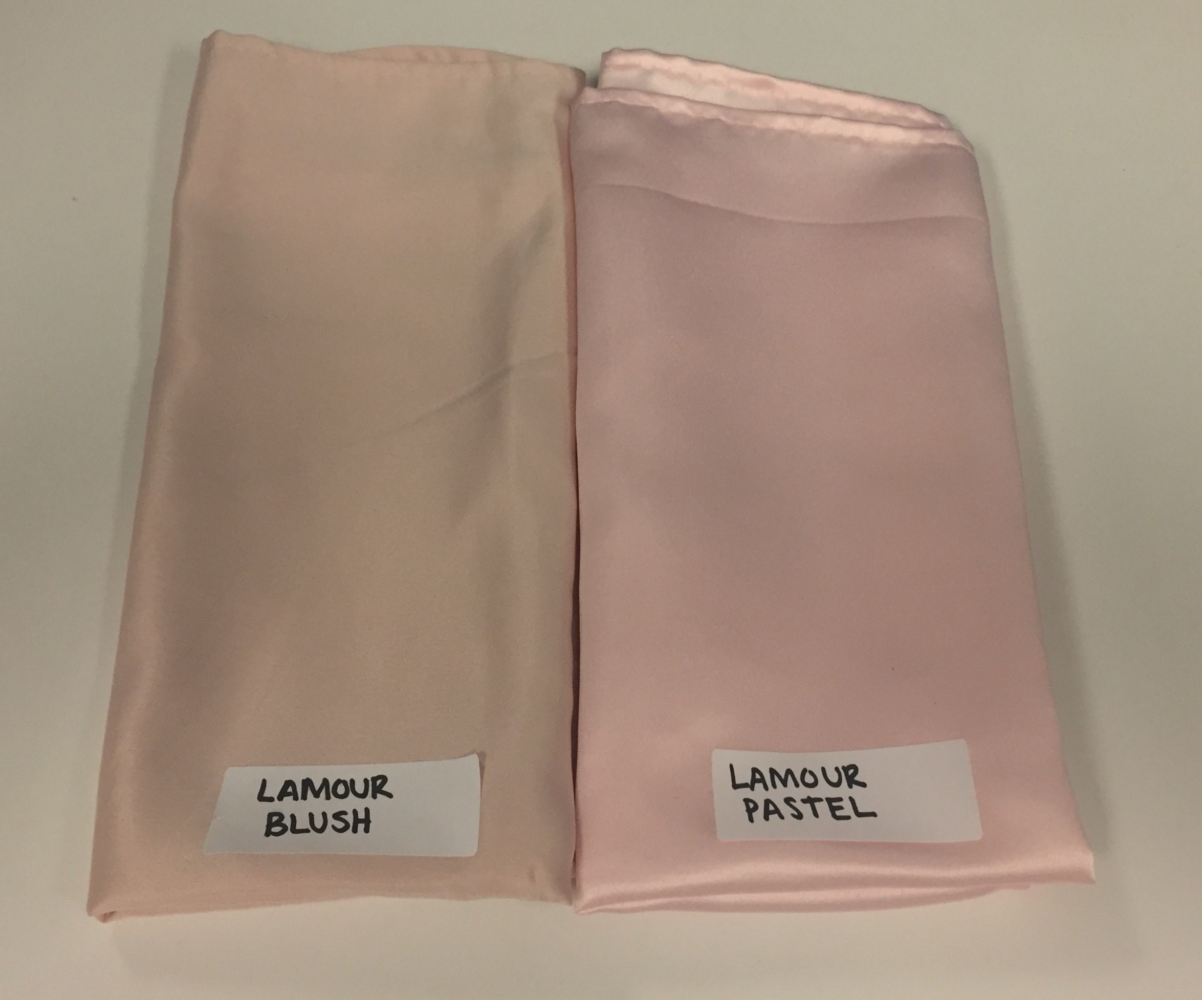 Blush Pastel Pink Sashes Pews Chair Ties Chiavari Sash - Etsy