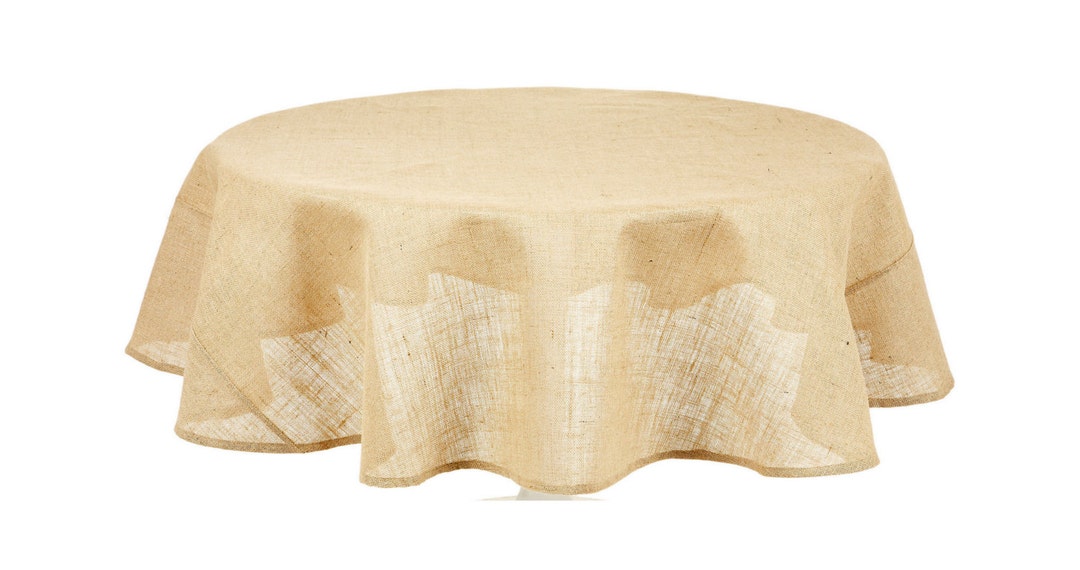 Burlap Tablecloth, Burlap Overlays, Natural Burlap - Etsy