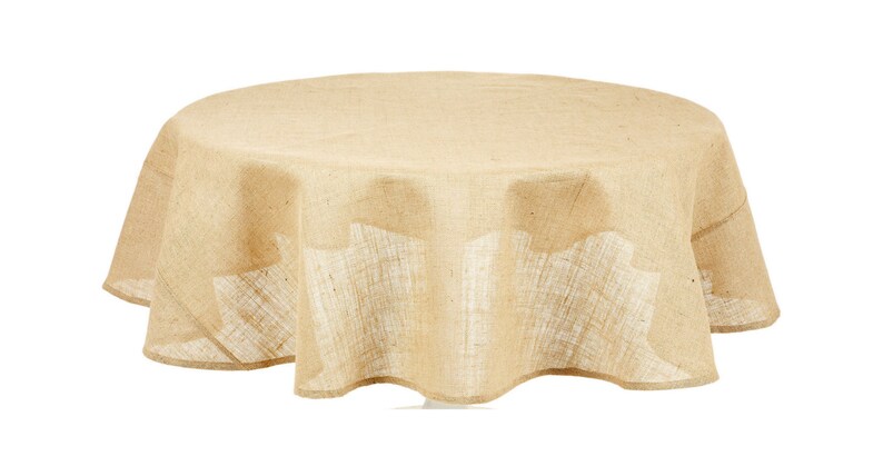 Burlap Tablecloth Burlap Overlays Natural Burlap - Etsy