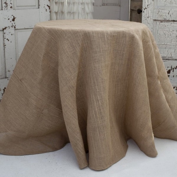 Burlap Tablecloth - Etsy