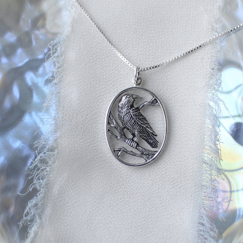 Raven Necklace - Etsy