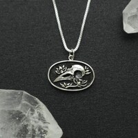 Raven Necklace - Etsy