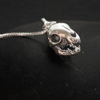 Shrew Necklace - Tooth Necklace, Gothic, Bone Jewelry, Statement ...