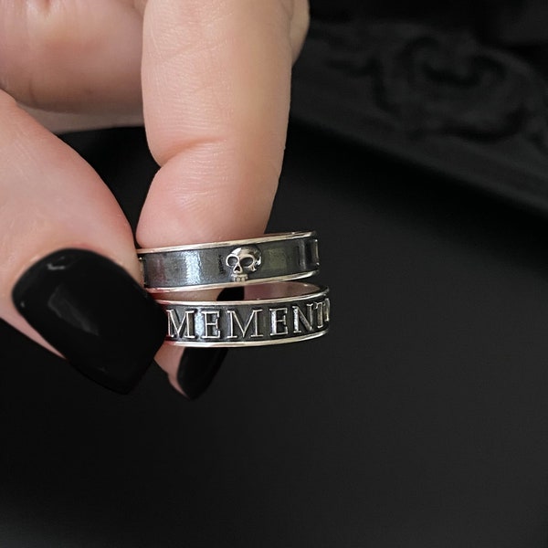 Memento Mori Ring - Etsy