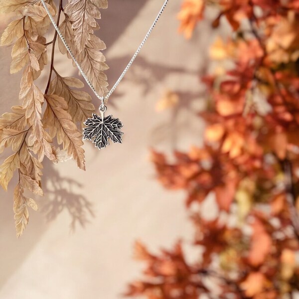 Silver Maple Leaf - Etsy