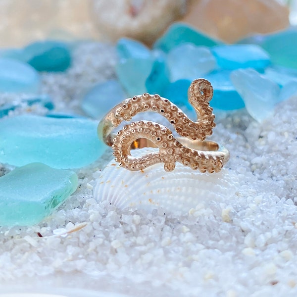Octopus Ring - Etsy