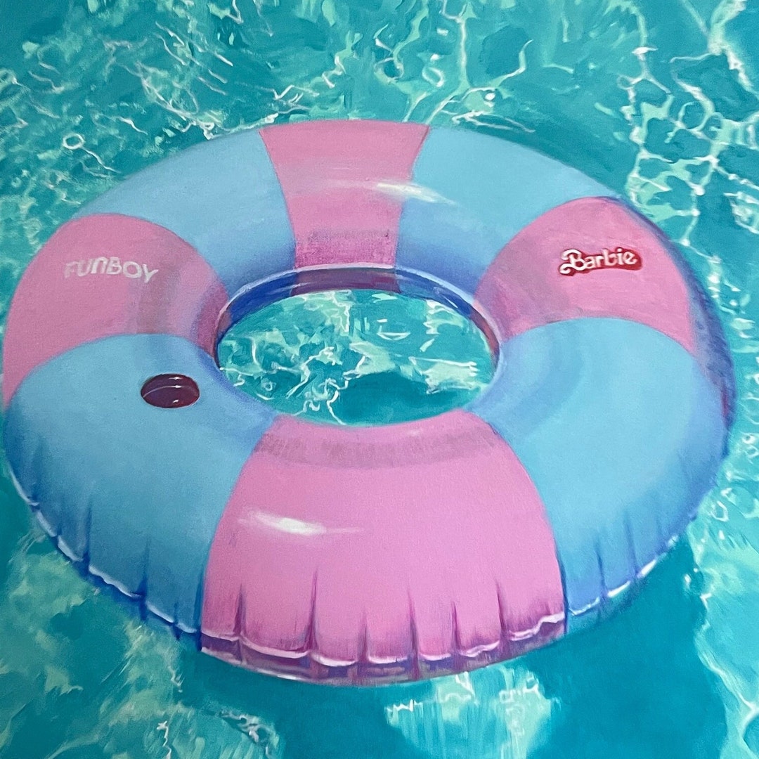 Float on 2 Barbie Float Archival Print - Etsy