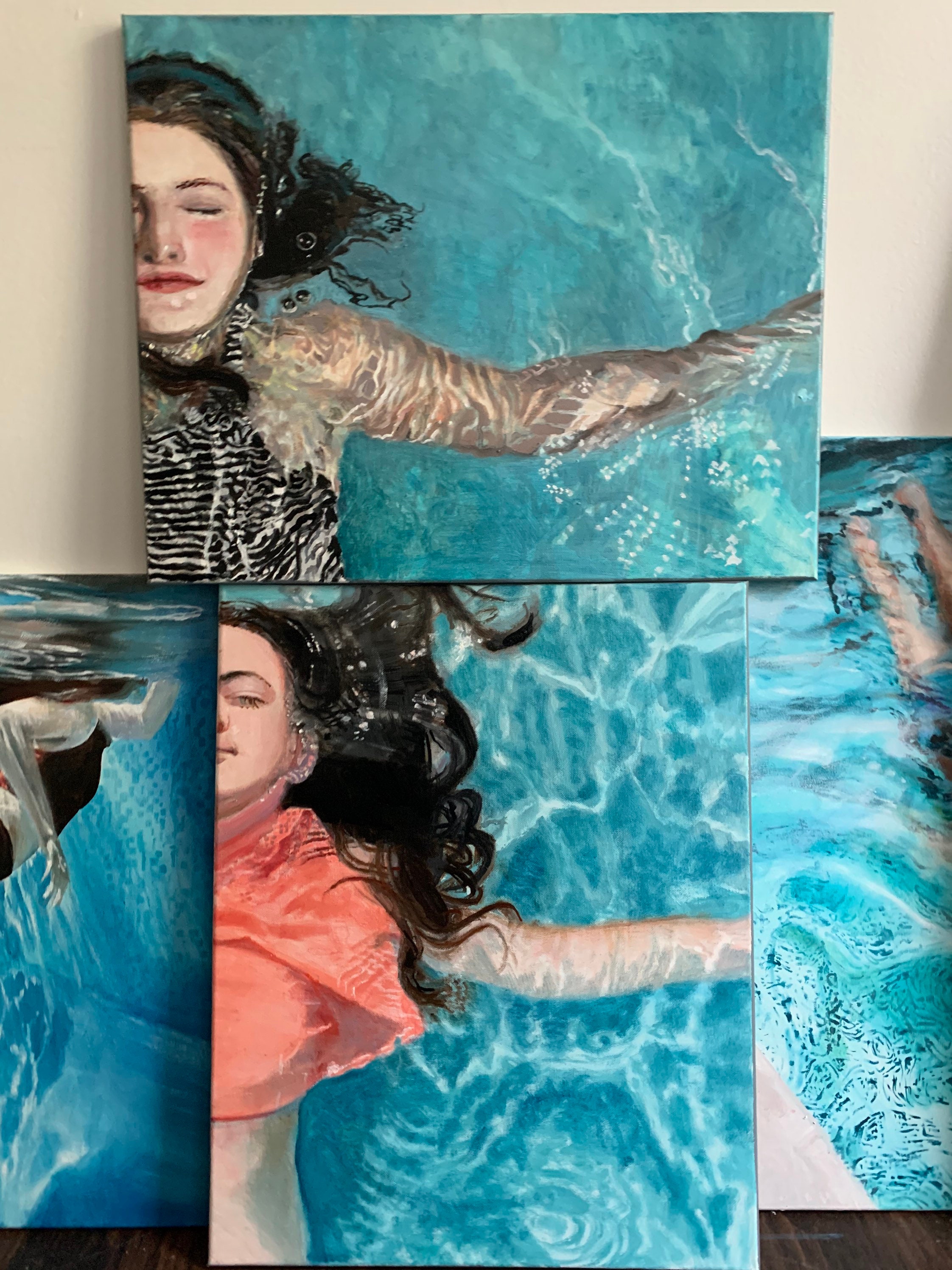 Chill Out Original Oil Painting Portraiture - Etsy