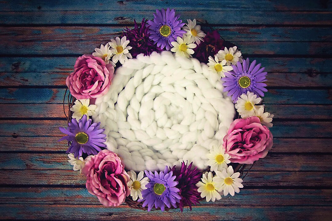 Floral Digital Backdrop - Etsy