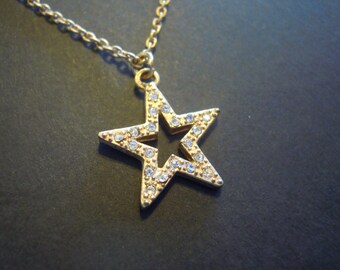 Rhinestone Star - Etsy