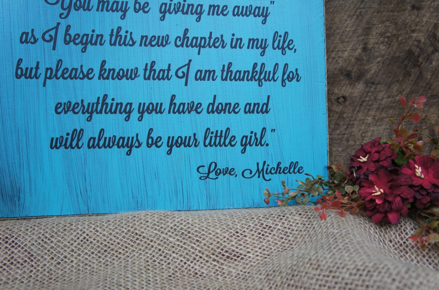 Mother of the Bride. Wonderful sign for your mom on your | Etsy