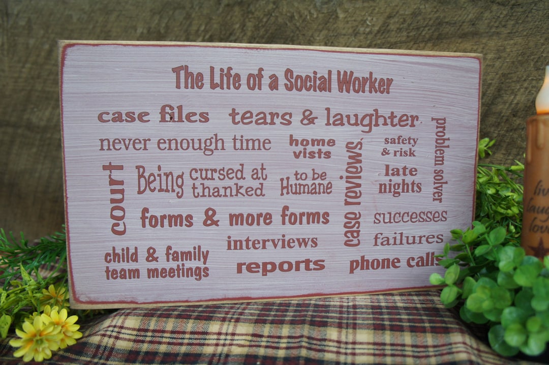 Great Social Worker Gift - Subway Sign - Personalized Helping ...