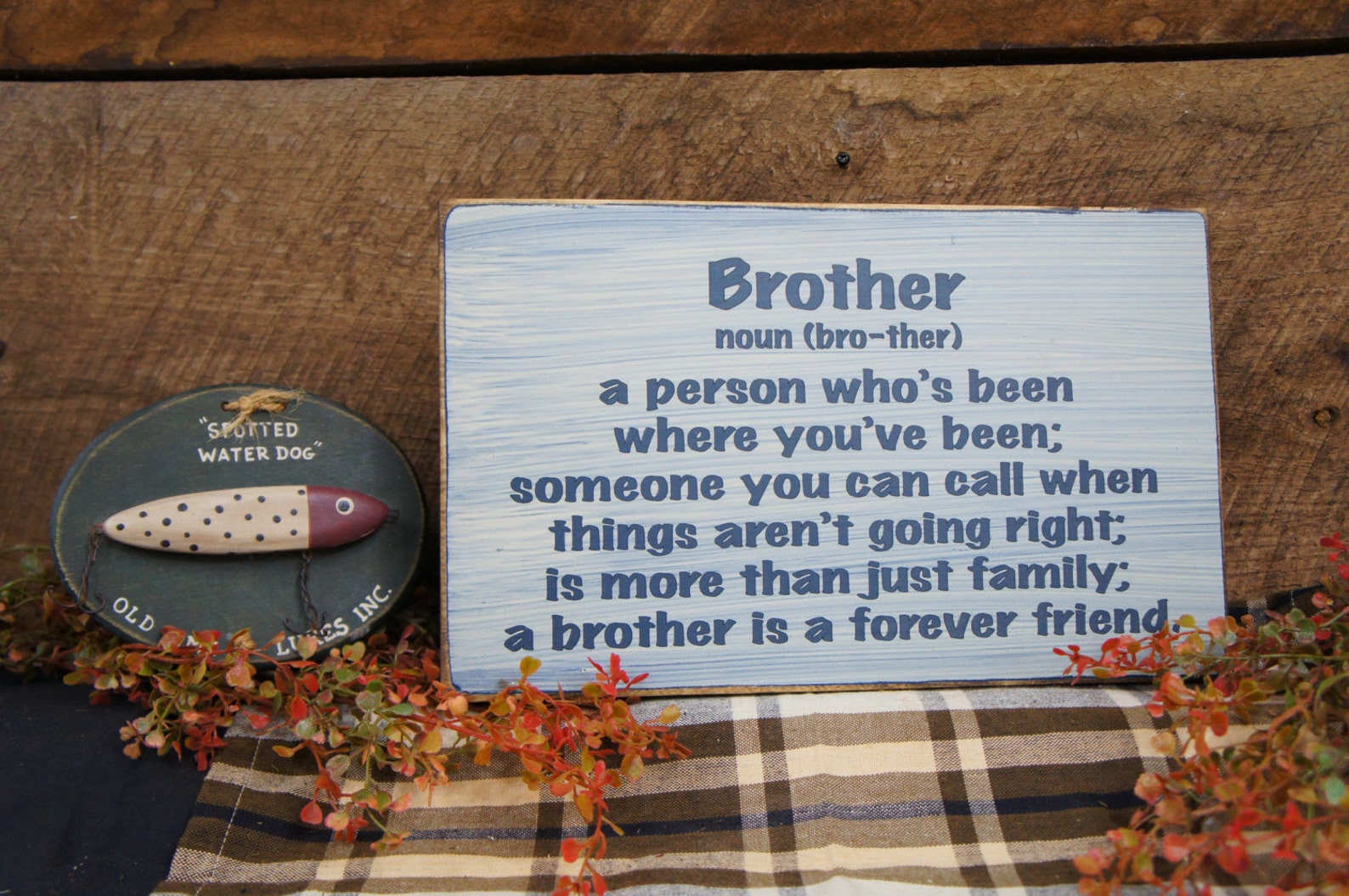 Brother Sign. What is the Definition of Brother We Have It | Etsy