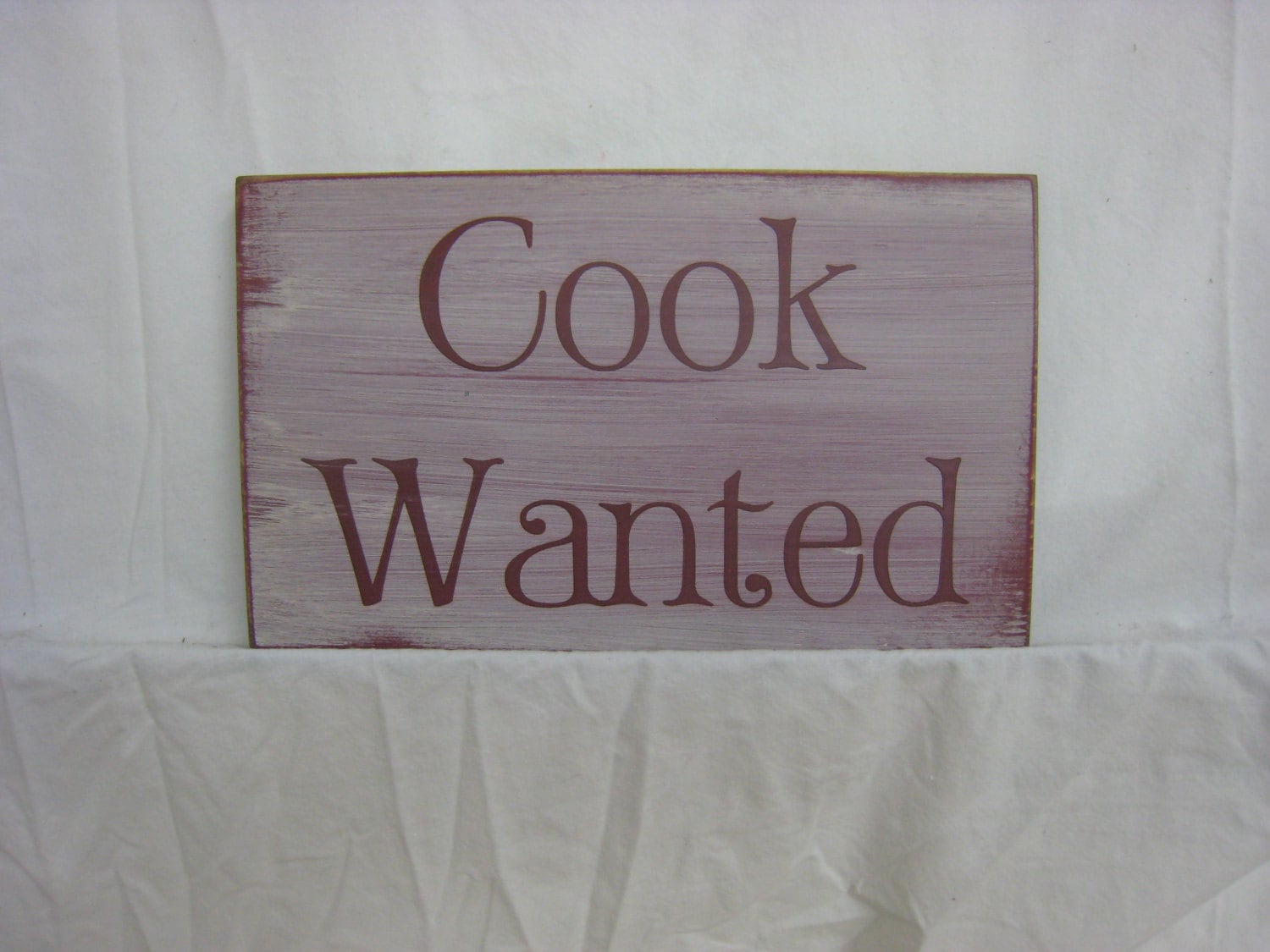 Cook Wanted Kitchen Sign Rustic Style Great Sign for the | Etsy