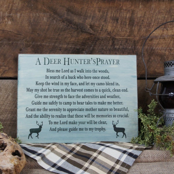 Hunters Prayer - Etsy